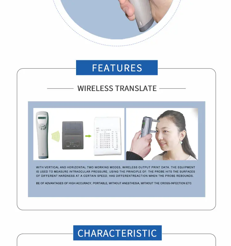 SW-500 Rebound Tonometer | Portable IOP Measurement Without Anesthesia ...