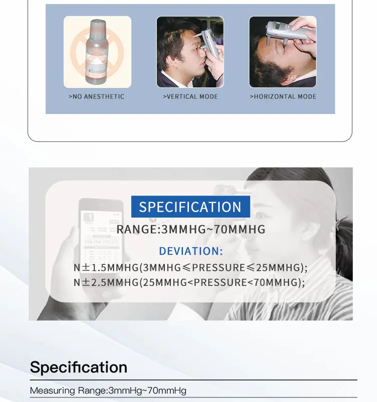 SW-500 Rebound Tonometer | Portable IOP Measurement Without Anesthesia ...